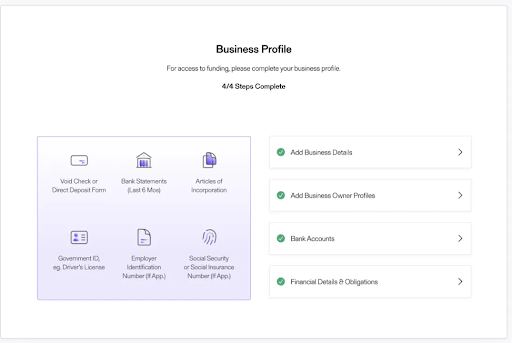 Completing and Submitting a Clearco Application