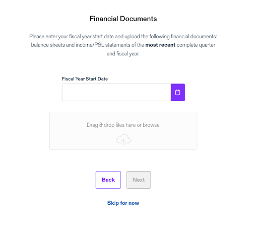 Completing and Submitting a Clearco Application