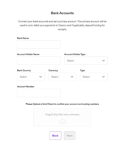 Completing and Submitting a Clearco Application